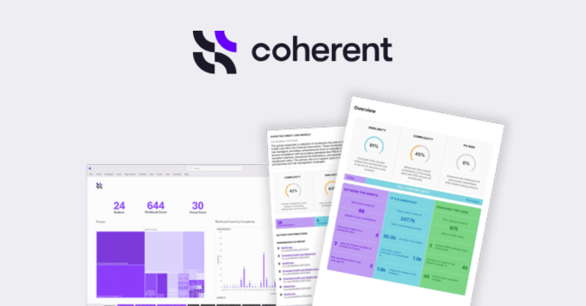 Insights into Your Excel Estate | Coherent Spark
